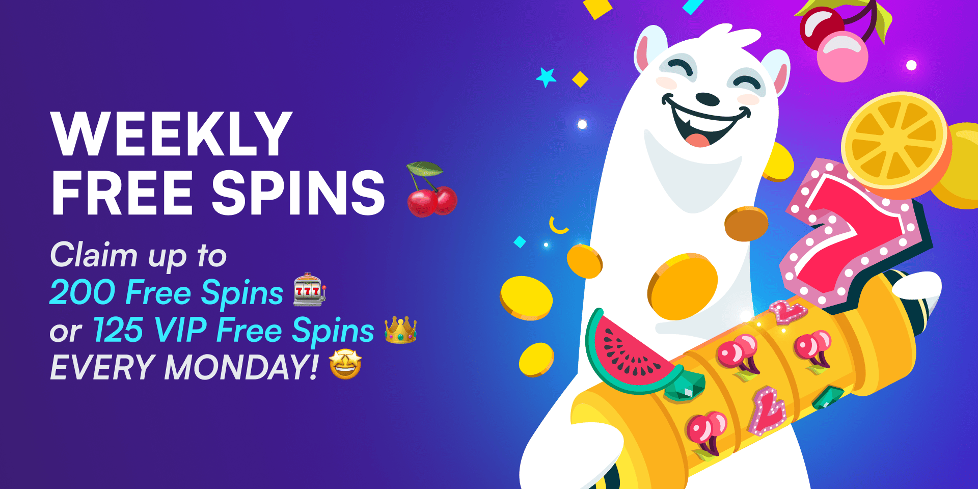 Exclusive FREE SPINS Offer!